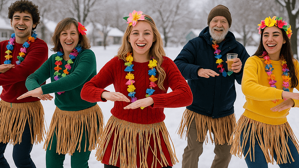 Hula in the Coola Day (February 1st) | Days Of The Year