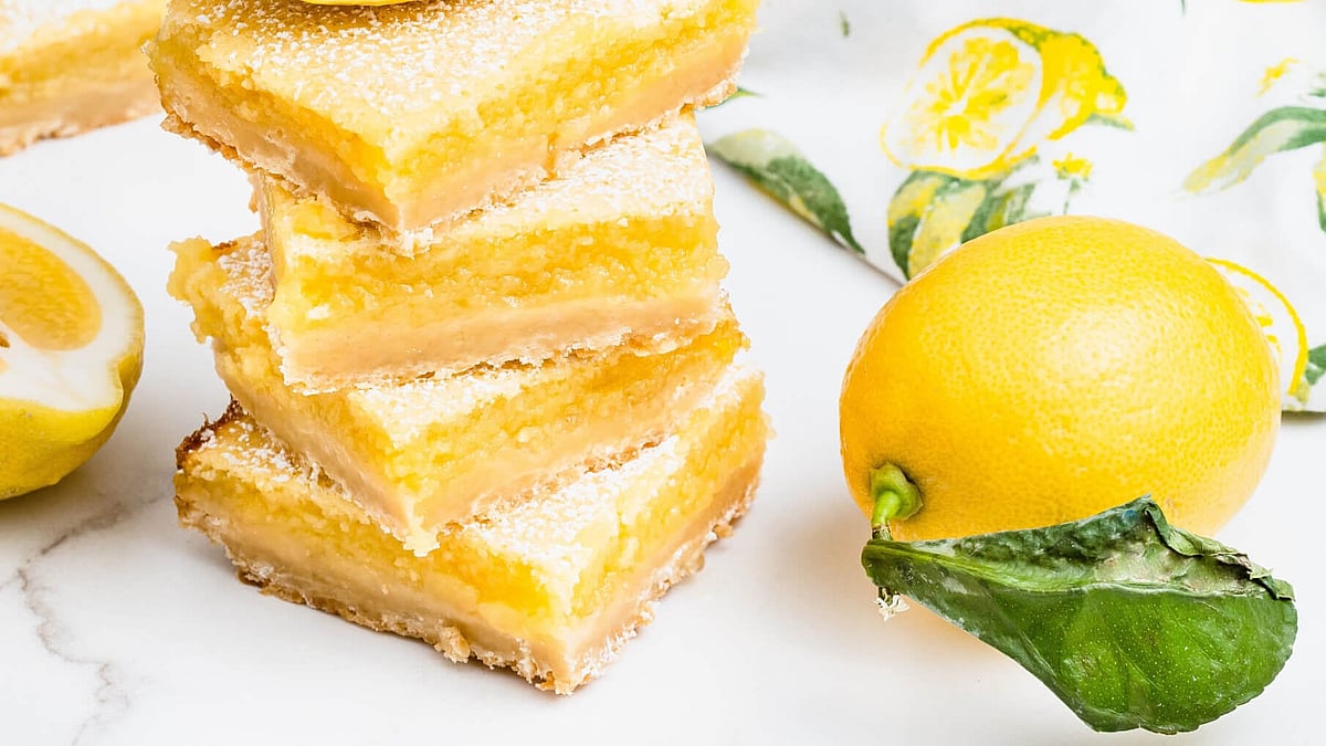 National Lemon Bar Day (October 15th) | Days Of The Year