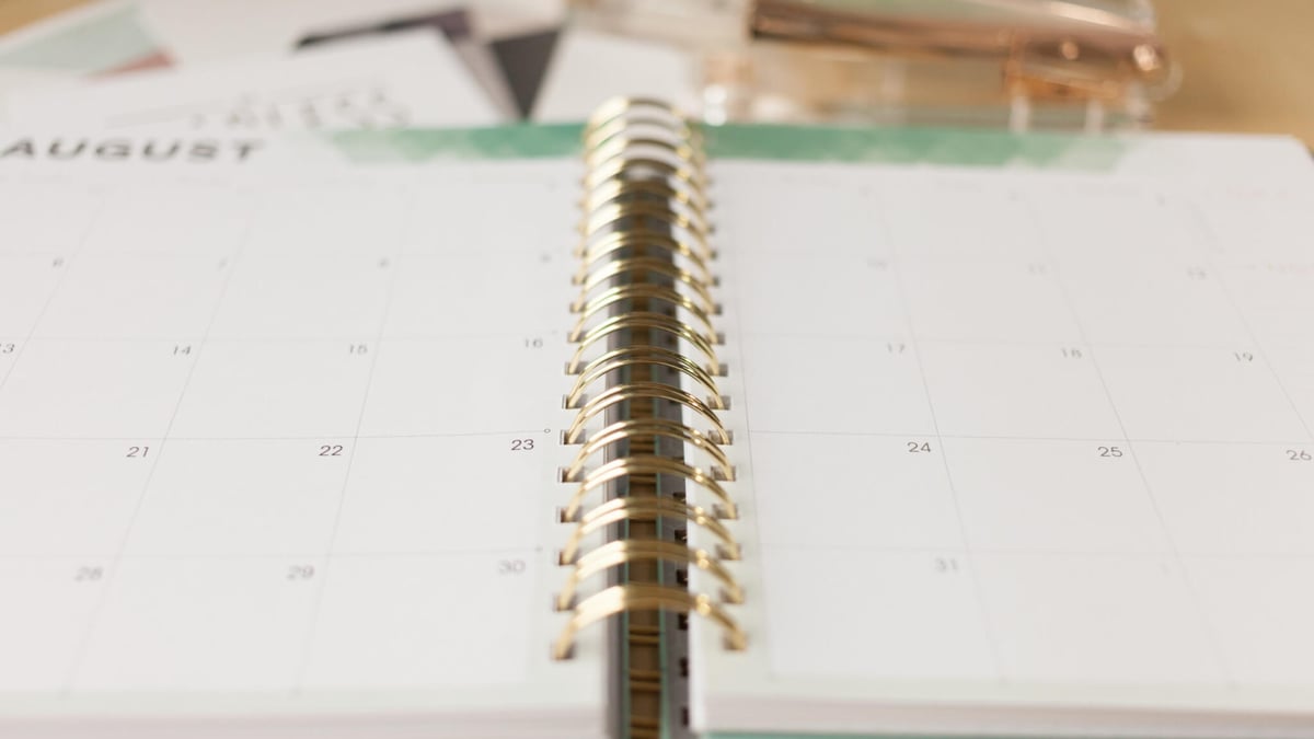 National Planner Day (August 1st) | Days Of The Year