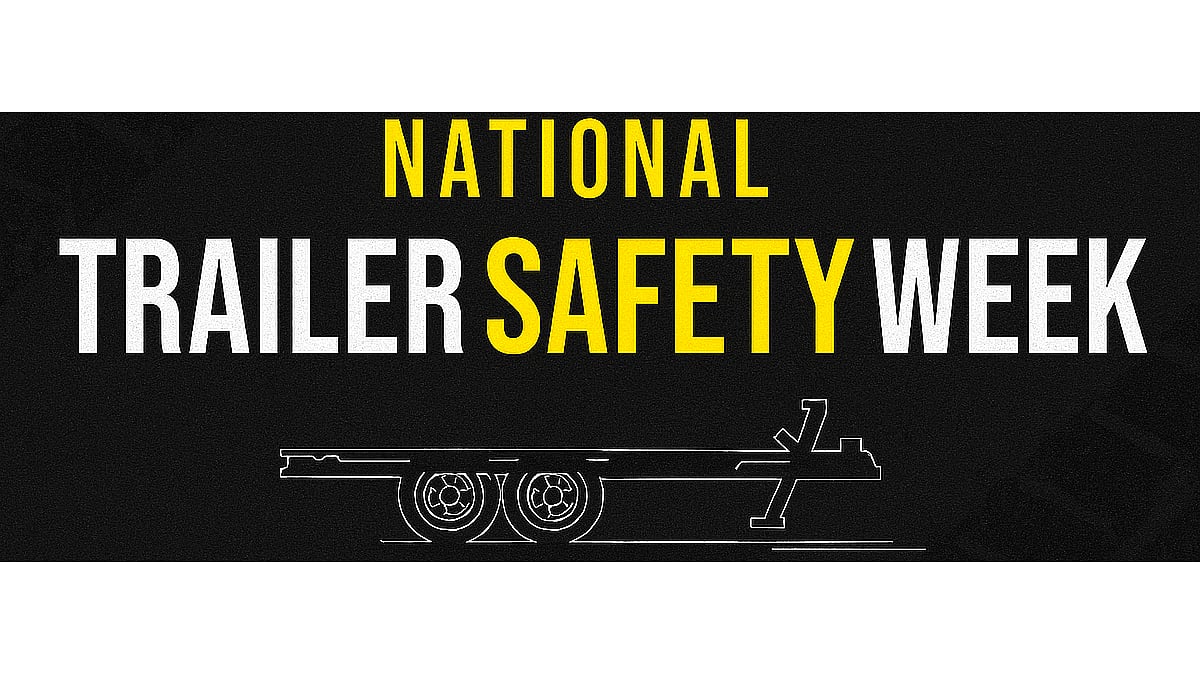 National Trailer Safety Week (Jun 7th to Jun 13th) | Days Of The Year