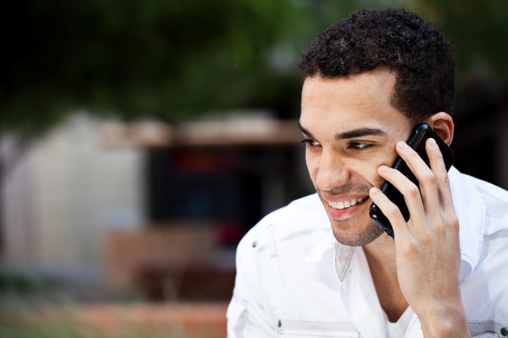 Talking On The Cell Phone
